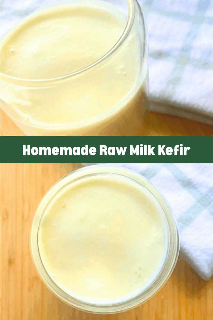 Homemade Raw Milk Kefir - Old Fashioned Homestead